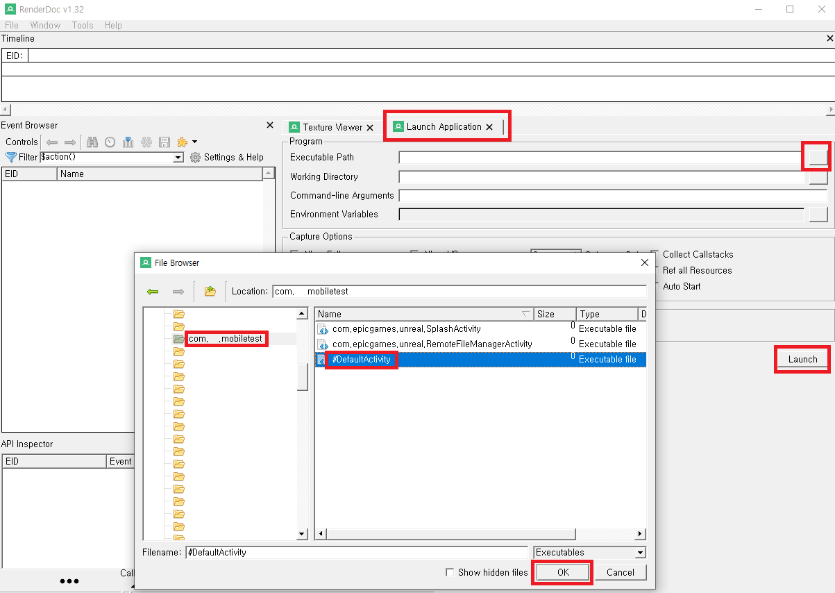 UE5에서 RenderDoc 으로 프레임 캡쳐하기 | 메케메케의 블로그